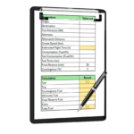Flight Planner | Nav Log | Navigation Log